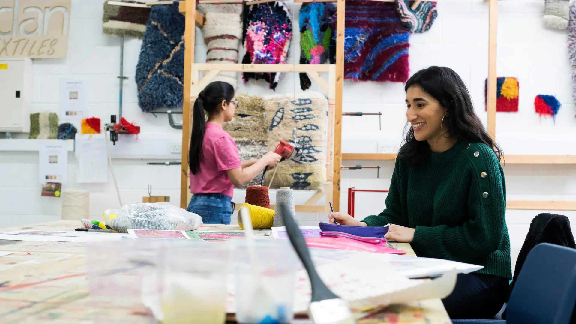 BA Hons Textile Design Degree Course