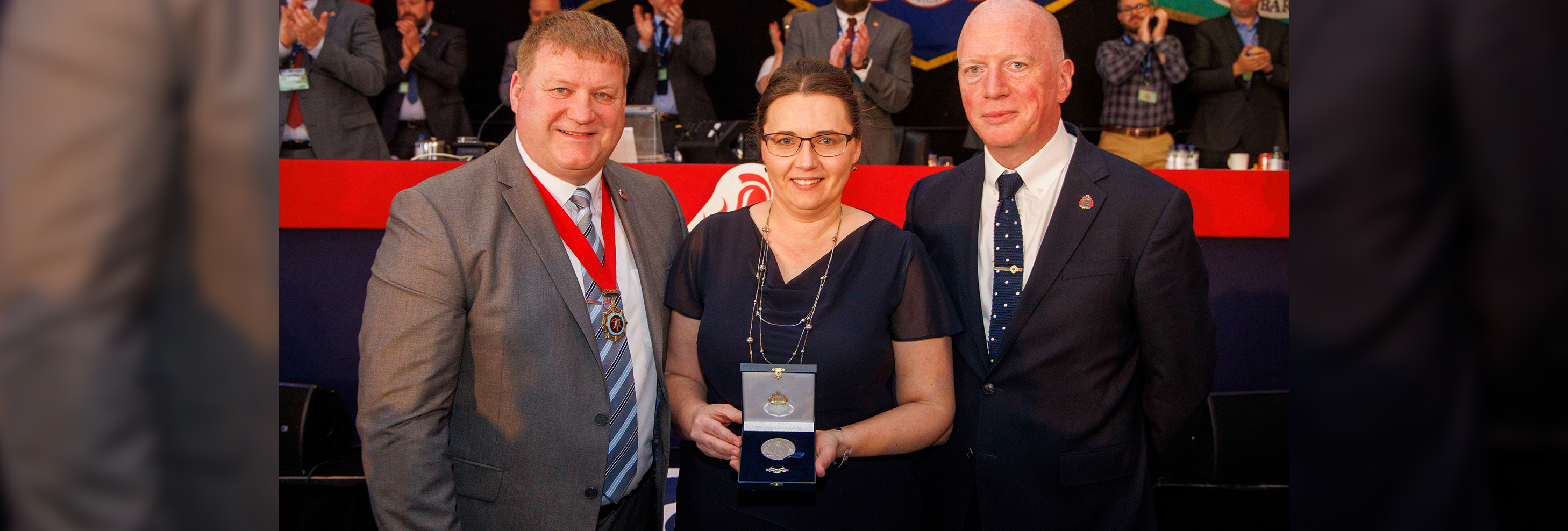 UCLan Professor honoured by Fire Brigades Union for life-saving research