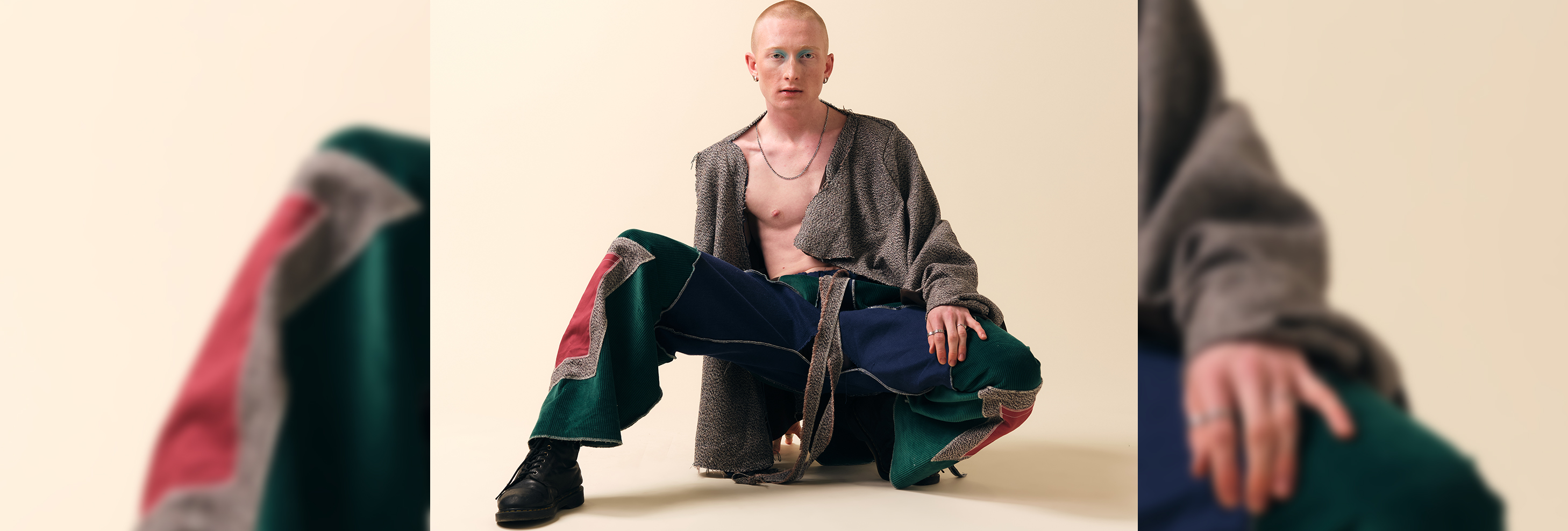 Student’s upcycled clothing on sale during London Fashion Week