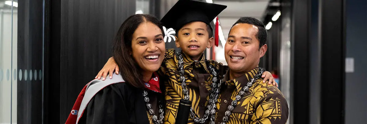Graduation success for international military mum