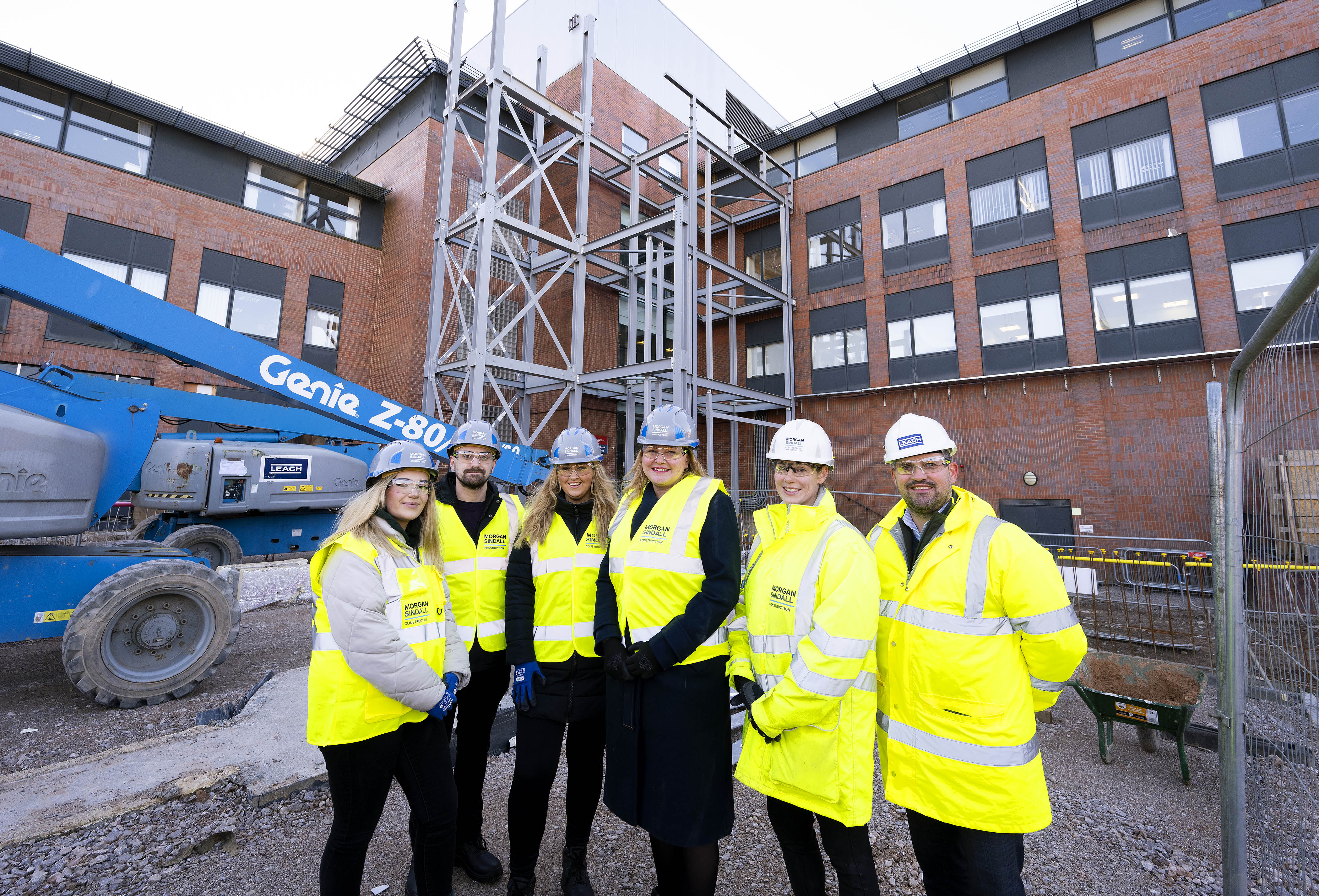 UCLan and Morgan Sindall mark project milestone with steel signing at ...