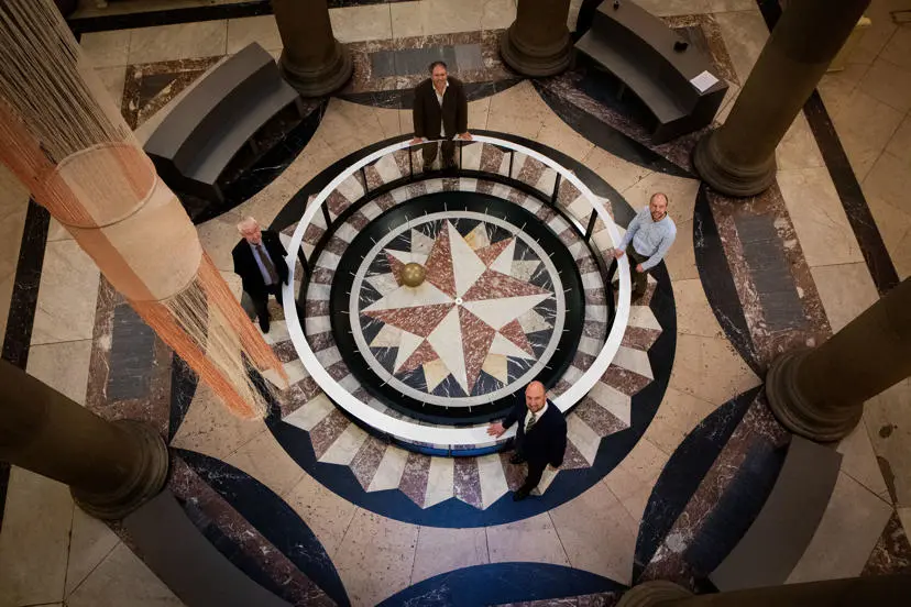 Historic demonstration of UK's longest Foucault pendulum at Preston's ...
